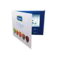 China 7inch USB LCD Video Brochure Card light operated For Advertising for sale