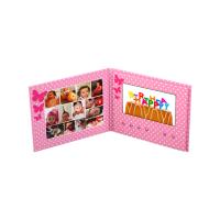 China 7 inch LCD media player brand video brochure invitation card for business marketing advertising for sale