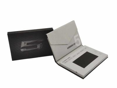 China TFT USB LCD Video Folder , 7 Inch Digital Brochure With Video 480×272 Resolution for sale