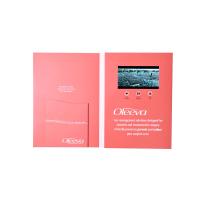 China TFT LCD display folder blank video brochure business invitation greeting card for sale