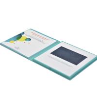 China 7 Inch Advertising Video Book , Video Greeting Card CE ROHS FCC Certificate for sale