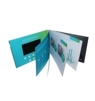 China Promotional Products Video Books, Video Greeting Card, Video Brochure For Advertising OEM for sale