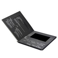 China Folded Printing LCD Video Book With Pocket for marketing ROHS CE FCC Certificate for sale