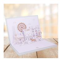 China Autoplay Voice Recording Greeting Cards 210×148mm Size For Wedding for sale