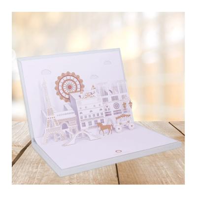 China Autoplay Voice Recording Greeting Cards 210×148mm Size For Wedding for sale