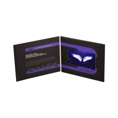 China 5 Inch TFT Screen Video Brochure Business Card 128MB Memory For Advertising for sale