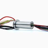 China Miniature Military Slip Ring 12.7mm OD with 32 Channels and Stainless Steel Housing for Demanding Applications for sale