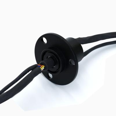 China Ethernet Slip Ring with 20-Million-rotation Longevity, Gigabit Ethernet Channel, and Minimal Torque for Stable High-data-rate Connections for sale