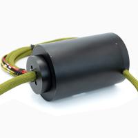 China Marine-proven Slip Ring with 180A Power and Gigabit Ethernet, Compliant with MIL-STD-810G Standards for Buoys and Cranes for sale