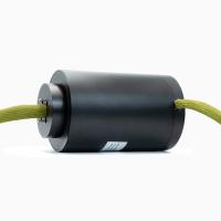 China Marine-proven Slip Ring with 180A Power and Gigabit Ethernet, Compliant with MIL-STD-810G Standards for Buoys and Cranes for sale