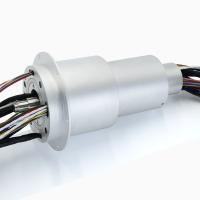 China 2-channel Fiber Optic Rotary Joint with 70 Power Transfer and 2-channel Gigabit Ethernet featuring IP53 Protection for sale
