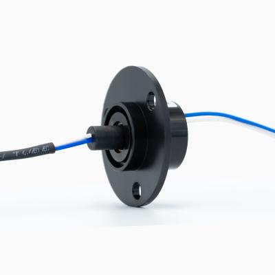 China Compact Slip Ring for Combined Signal and Power Transmission with 48VDC and 300rpm for sale
