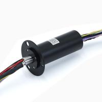 China 3G-SDI and Gigabit Ethernet Slip Ring with 300rpm Rotating Speed for HD Video and High-Speed Data for sale