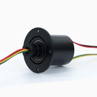 China Miniature Through Bore Slip Ring with 4 Channels 220VAC and 300rpm Rotation Speed for sale
