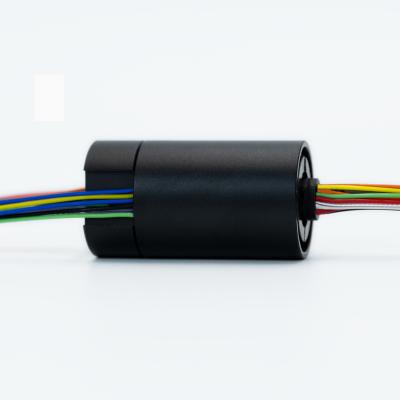 China 1 Channel Fiber Optic Rotary Joint with 1270-1610nm Wavelength and 18-channel Power Transfer for sale