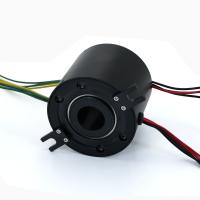 China 8 Channel Through Bore Slip Ring with 20A Current Rating and 1.18inch ID for Power Transmission for sale