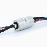 China HD-SDI Slip Ring with 1.46inch Length and 1 Gigabit Ethernet Transfer Featuring IP67 Protection for sale