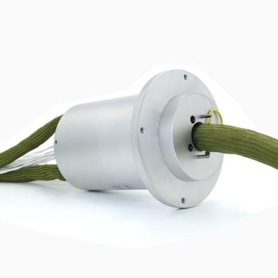 China MIL-STD-461F Military Slip Ring with Gigabit Ethernet and 120km/h Wind Survival for EO/IR Gimbals for sale