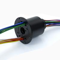 China 20-channel Miniature Through Bore Slip Ring with 0.53inch Bore and IP51 Protection for sale