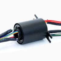 China 2 EtherCAT Channels Slip Ring with 0.51inch Bore and 300rpm Rotation Speed for sale