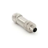 China M8 Male 4-Pin A-Coded Connector Screw Connection IP67 for sale