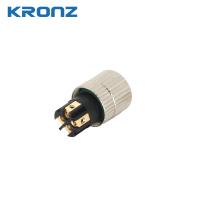 China Waterproof IP67 M8 Connectors Field Wireable Female Angled 4 Pin Sensor Connector for sale