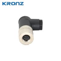 China Field Wireable M8 Connectors 3 Pin A Code Waterproof IP67 Industrial Circular Connector for sale