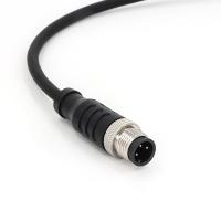 China 12 Pin Male M12 Connectors 30V IEC 61076-2-101 Unshield Pre Assembled Cable Straight for sale