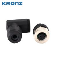 China M12 4-Pin Field-Wireable Connector IP67 Screw Connection for sale