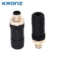 China M12 Circular Connector 8 Pin Waterproof IP67 4-8mm IEC 61076-2-101 Industrial Connectors for sale