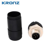 China M12 5-Pin Circular Connector with NBR Seal IP67 PG9 Gland for sale