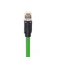 China IP20 RJ45 Connectors Pre Assembled Cable Industrial Ethernet Connector for sale