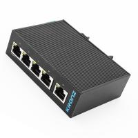 China 5 Port Industrial Ethernet Switches 100mbps Unmanaged Network Switch for sale