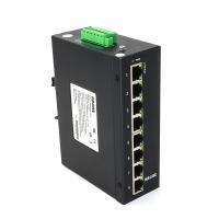China 5W Industrial Ethernet Switches RJ45 Unmanaged 8 Port Poe Switch With Metal Housing for sale