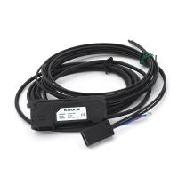 China Digital Optical Fiber Sensors NPN / PNP Type Cable M8 Connect Method Intelligent for sale