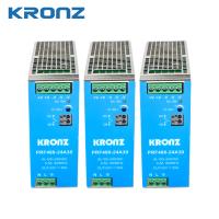 China DIN Rail Mounting Industrial Power Converter 85 - 264VAC AC Input Voltage Power Conversion for sale