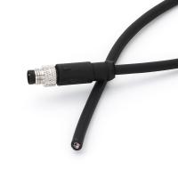 China KRONZ Industrial M8 Connector with Alloy Material Gold-Plated Contacts and Molded Cable for Durable Performance for sale