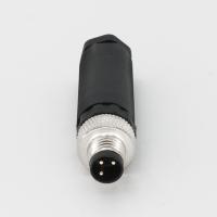 China KRONZ M8 Sensor Connector with 3/4/5 Pins Straight Male Field Wirable Circular Connector for sale