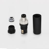 China KRONZ M8 Sensor Connector with 3/4/5 Pins Straight Male Field Wirable Circular Connector for sale