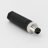 China KRONZ M8 Sensor Connector with 3/4/5 Pins Straight Male Field Wirable Circular Connector for sale
