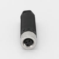 China KRONZ M8 Circular Connector Field-wirable with Screw Locking Alloy Gold-plated Contacts IP67 Waterproof for sale