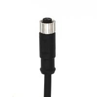China KRONZ M8 Circular Connector with 3/4/5/6/8 Pin Screw Locking and Gold-Plated Contacts for Industrial Applications for sale