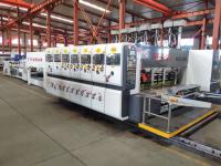China HS-C Series Automatic Inline Flexo Printer Folder Gluer Auto Bundle Machine 900-1200mm Width 200pcs/min Speed for sale