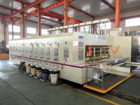 China HUAYU-A Series Automatic Flexo Printer Slotter Die Cutter Stacker Machine - 250 pcs/min Speed, 900x2000mm Capacity for sale