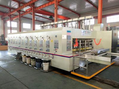 China HUAYU-A Series Automatic Flexo Printer Slotter Die Cutter Stacker Machine - 250 pcs/min Speed, 900x2000mm Capacity for sale
