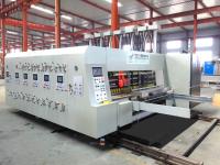 China HUAYU-B Series Automatic Flexo Printer Slotter Die Cutter Stacker Machine - 200 pcs/min Speed, 1600x2800mm Max Size for sale