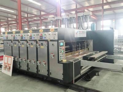 China HUAYU-C Series Automatic Flexo Printer Slotter Die Cutter Stacker Machine - 180 pcs/min Speed, 900x2000mm Max Size for sale