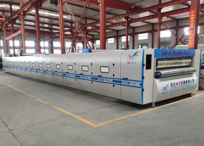 China SM-E Series Corrugated Cardboard Double Facer Machine 150-250m/min Speed with Hydraulic Pressure Control for sale