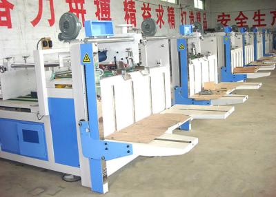 China ZXJ-2800 Semi-Automatic Corrugated Carton Gluer Machine 240-1515mm Size Range 2.2kW Power for sale