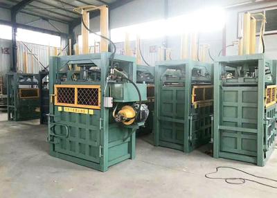 China HYAB Waste Paperboard Automatic Bundle Machine 25T Force 5.5KW Hydraulic Baling System for Recycling for sale